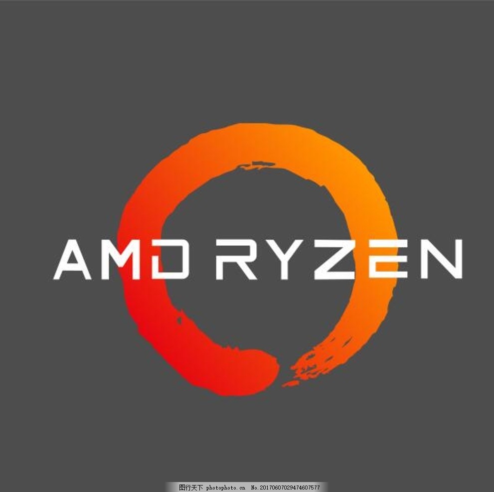 AMD锐龙标志图片_Logo_LOGO标识-图行天下素材网