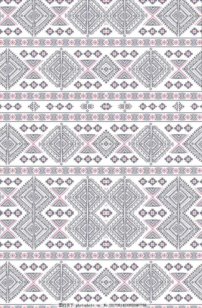 民族风费尔岛图案矢量图下载图片_其他_其他-图行天下素材网